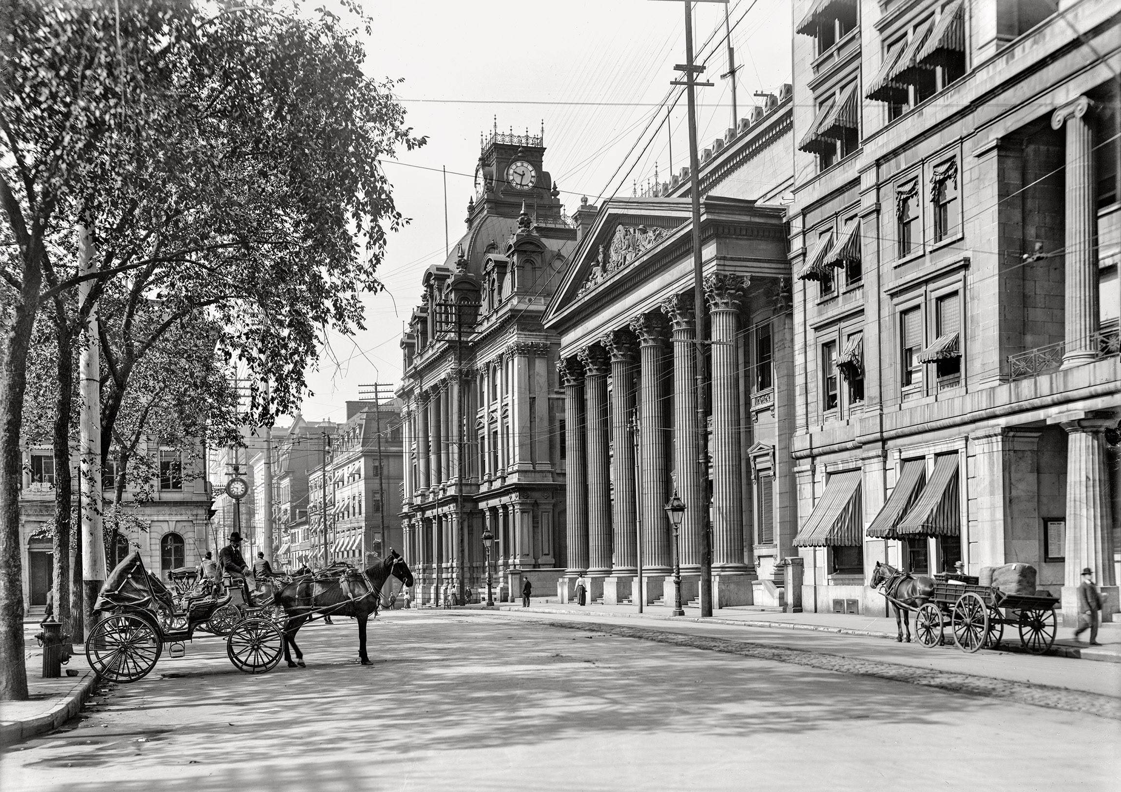 Circa 1901. St. James Street, Montreal, Quebec. | KD's Stolen History Blog